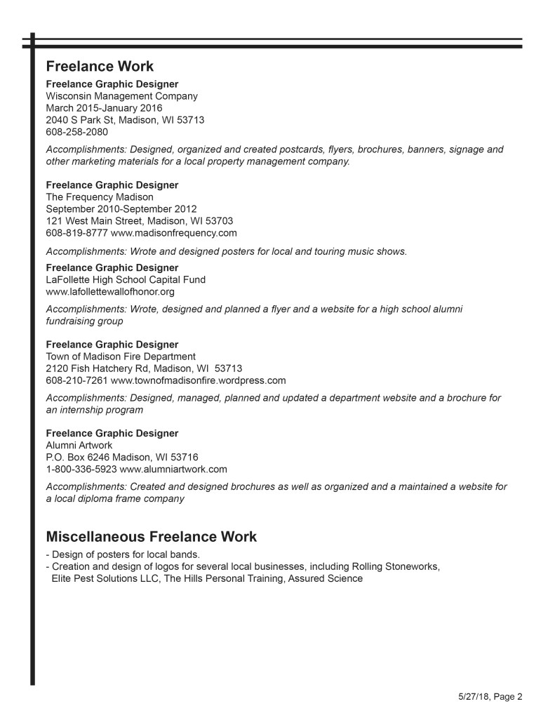 Resume – Marc Gannon
